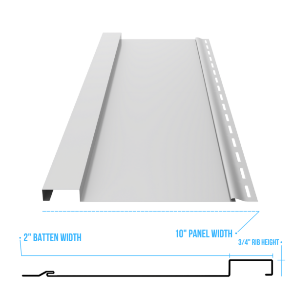 10” Board And Batten - Sundance Custom Steel