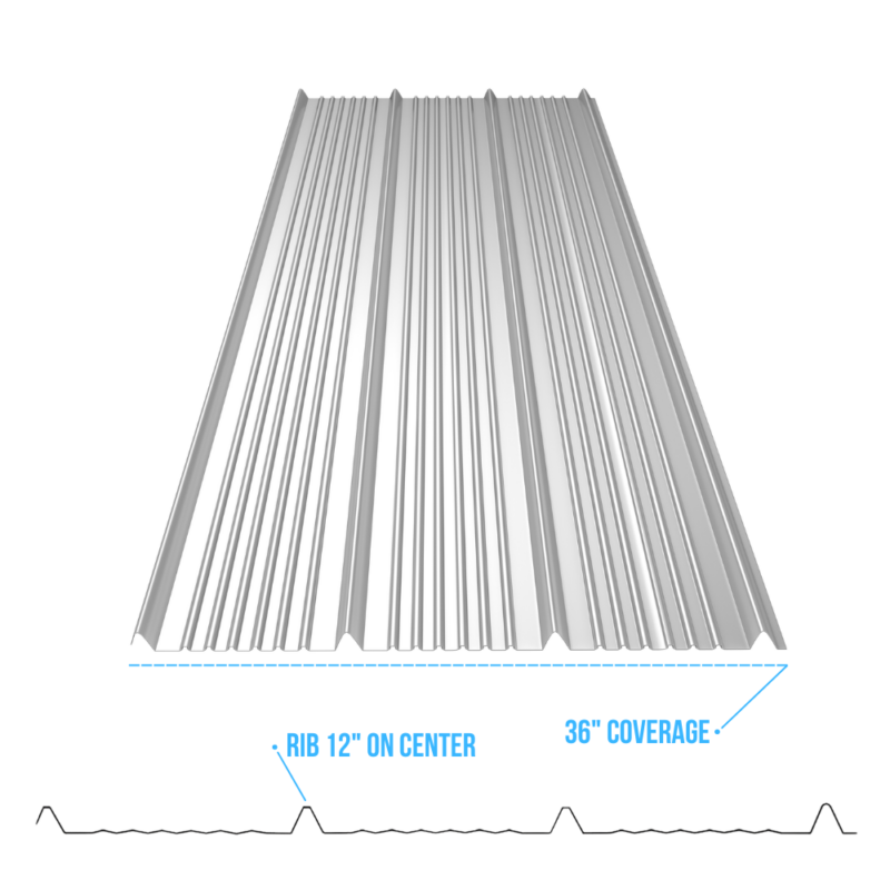 Rugged Rib Panel - Sundance Custom Steel